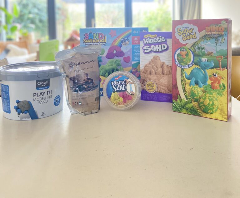 Kinetisch zand - Welk merk is het beste + nog veel meer tips - Mooie Mama